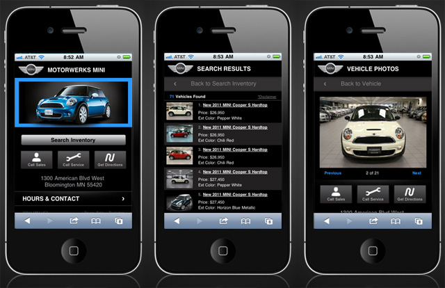 MINI USA Dealers Get Mobile-optimized Websites - MotoringFile