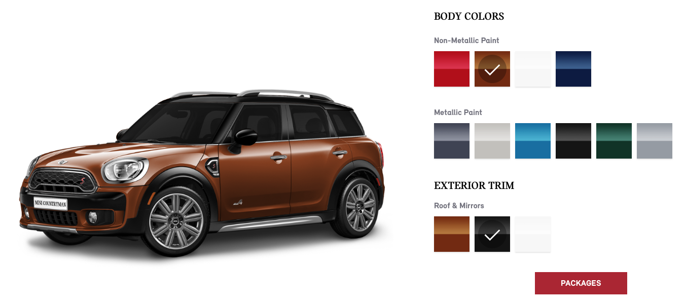 MINI USA's 2017 Countryman Configurator is Live - MotoringFile