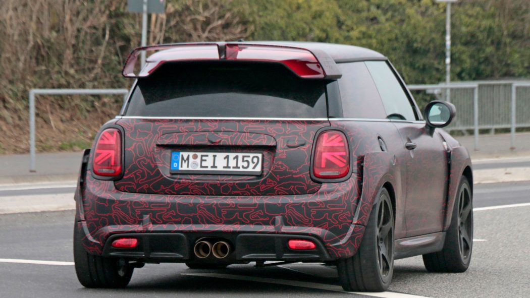 The 2020 MINI JCW GP Bares all in Latest Spyshots - MotoringFile