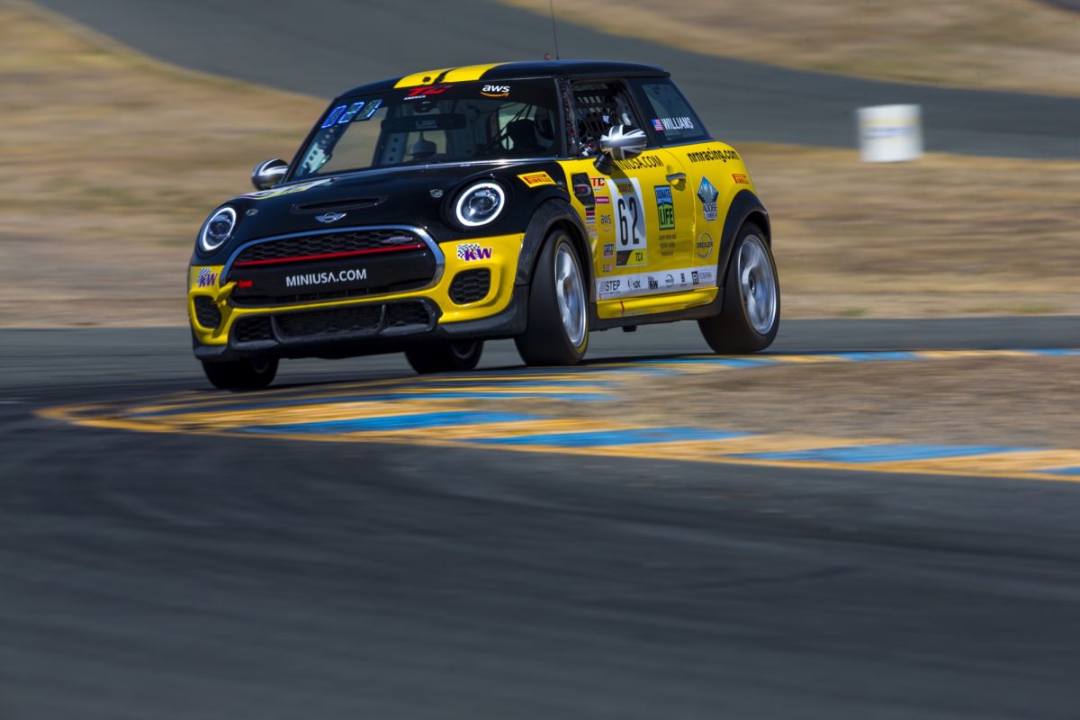 MINI JCW race Team Takes Five Podiums at Sonoma - MotoringFile