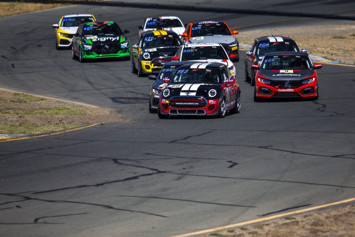 MINI JCW race Team Takes Five Podiums at Sonoma - MotoringFile