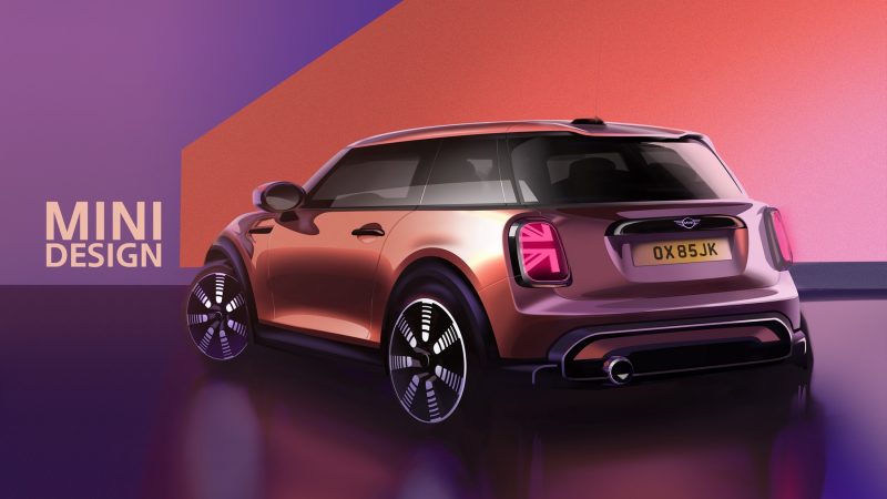 See the Original Design Sketches Of the 2022 MINI Refresh - MotoringFile