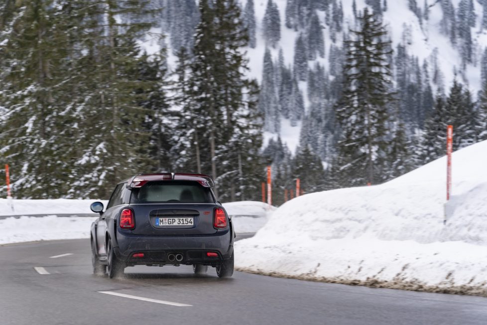 MINI Releases A Special Winter Tire for the MINI JCW GP - MotoringFile