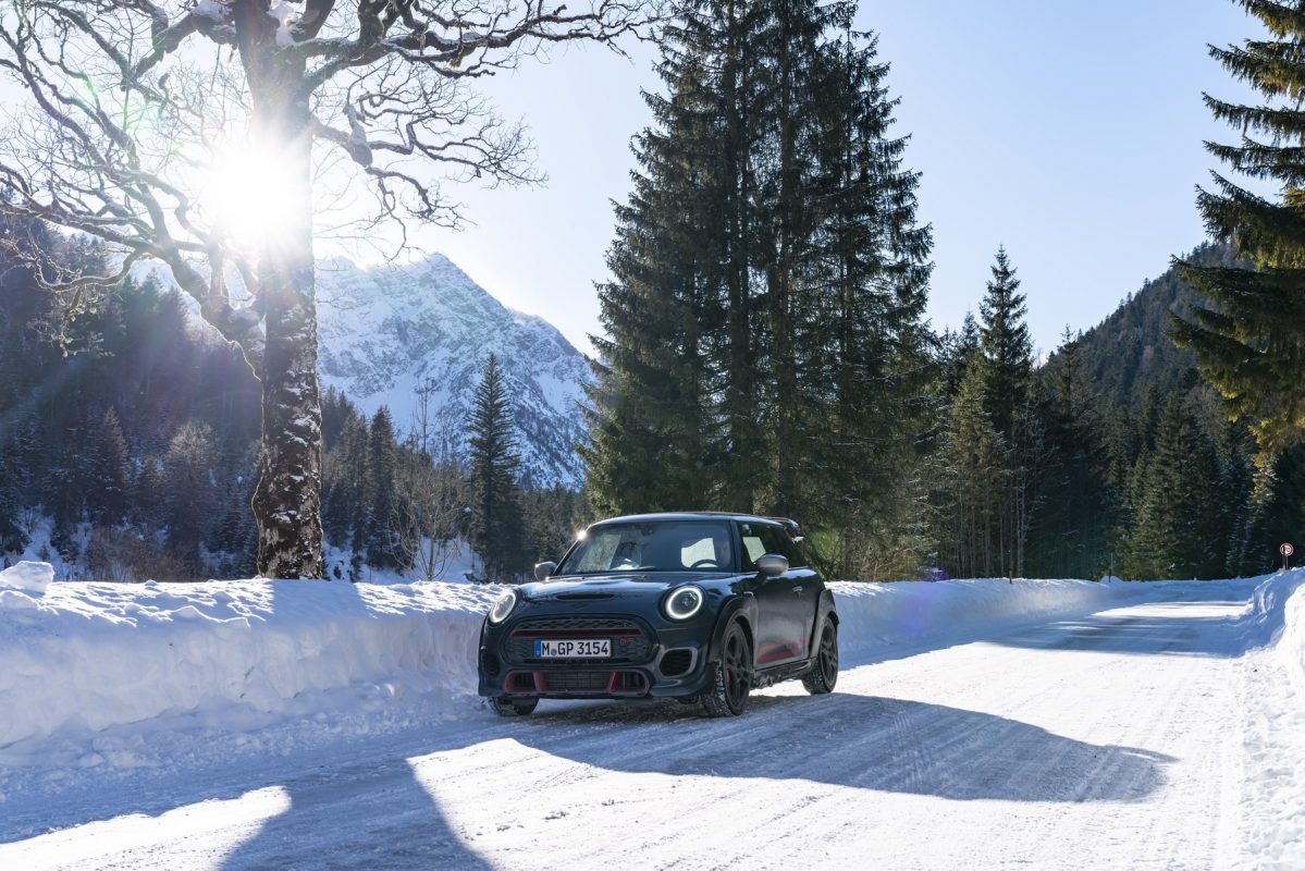 MINI Releases A Special Winter Tire for the MINI JCW GP - MotoringFile