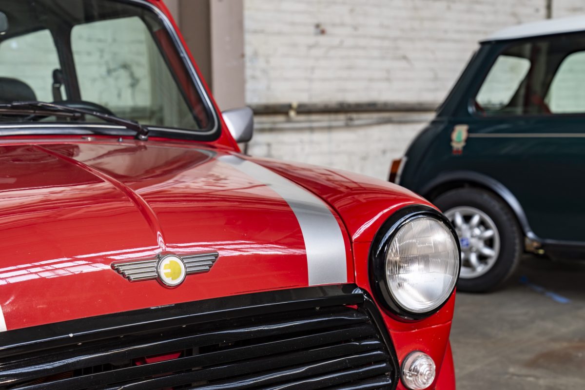 Premier: MINI Recharged - Official Classic Mini Electric Conversion Kit ...