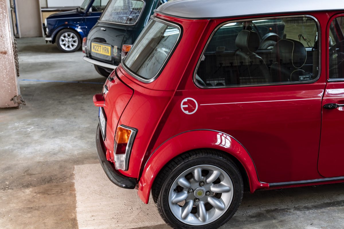 Premier: MINI Recharged - Official Classic Mini Electric Conversion Kit ...
