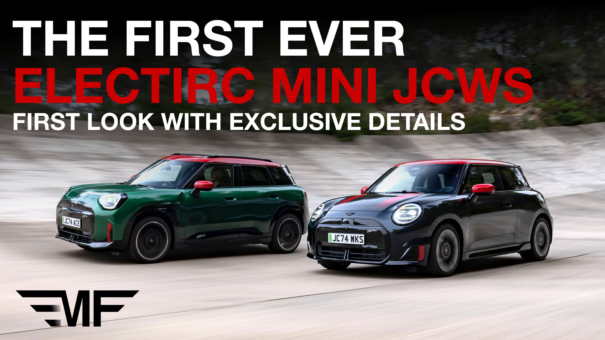 Video: First Look at the Electric MINI Cooper & Aceman JCW - MotoringFile