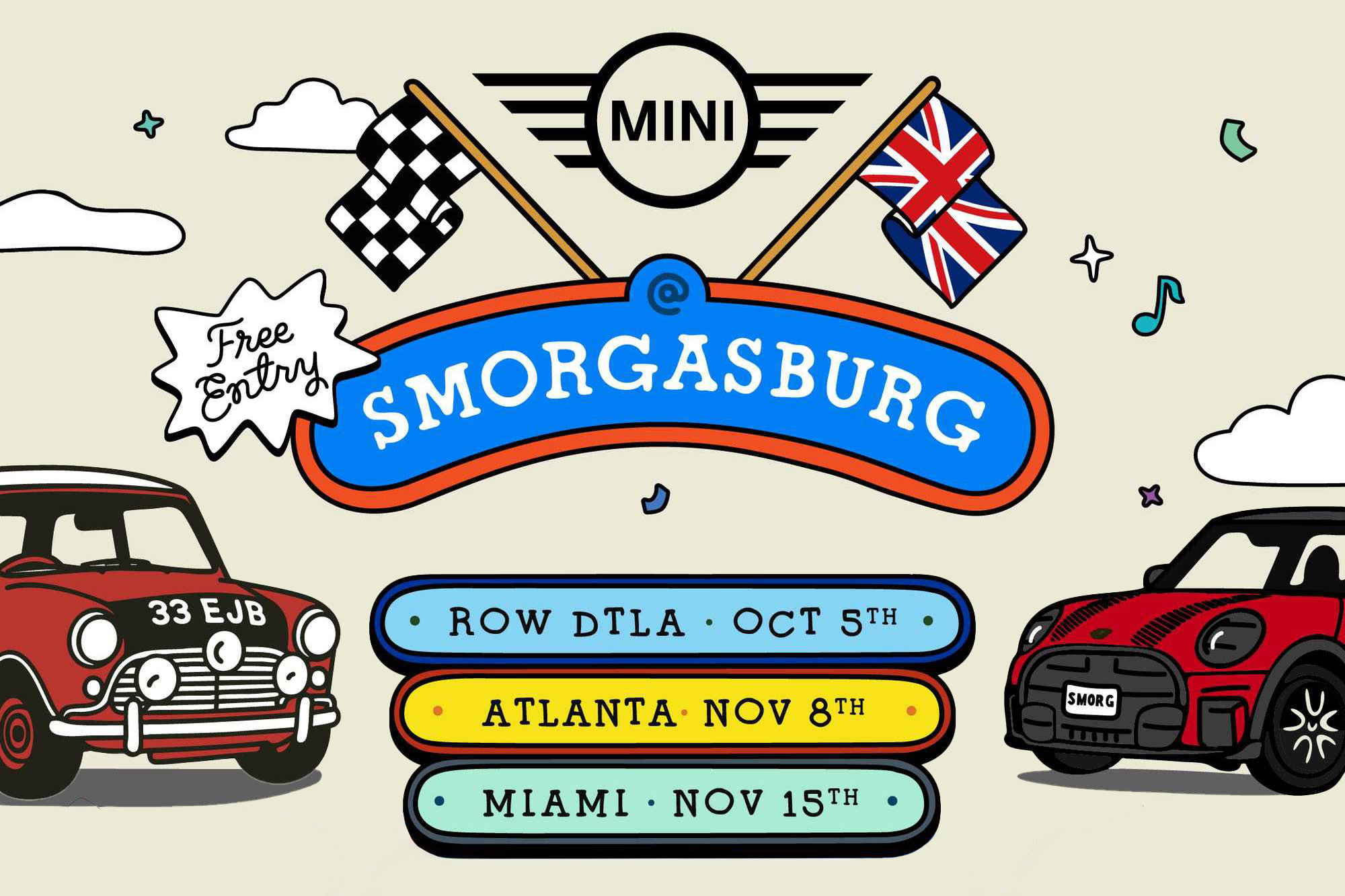 MINI Partners with Smorgasburg for Immersive Fall Event Series - MotoringFile